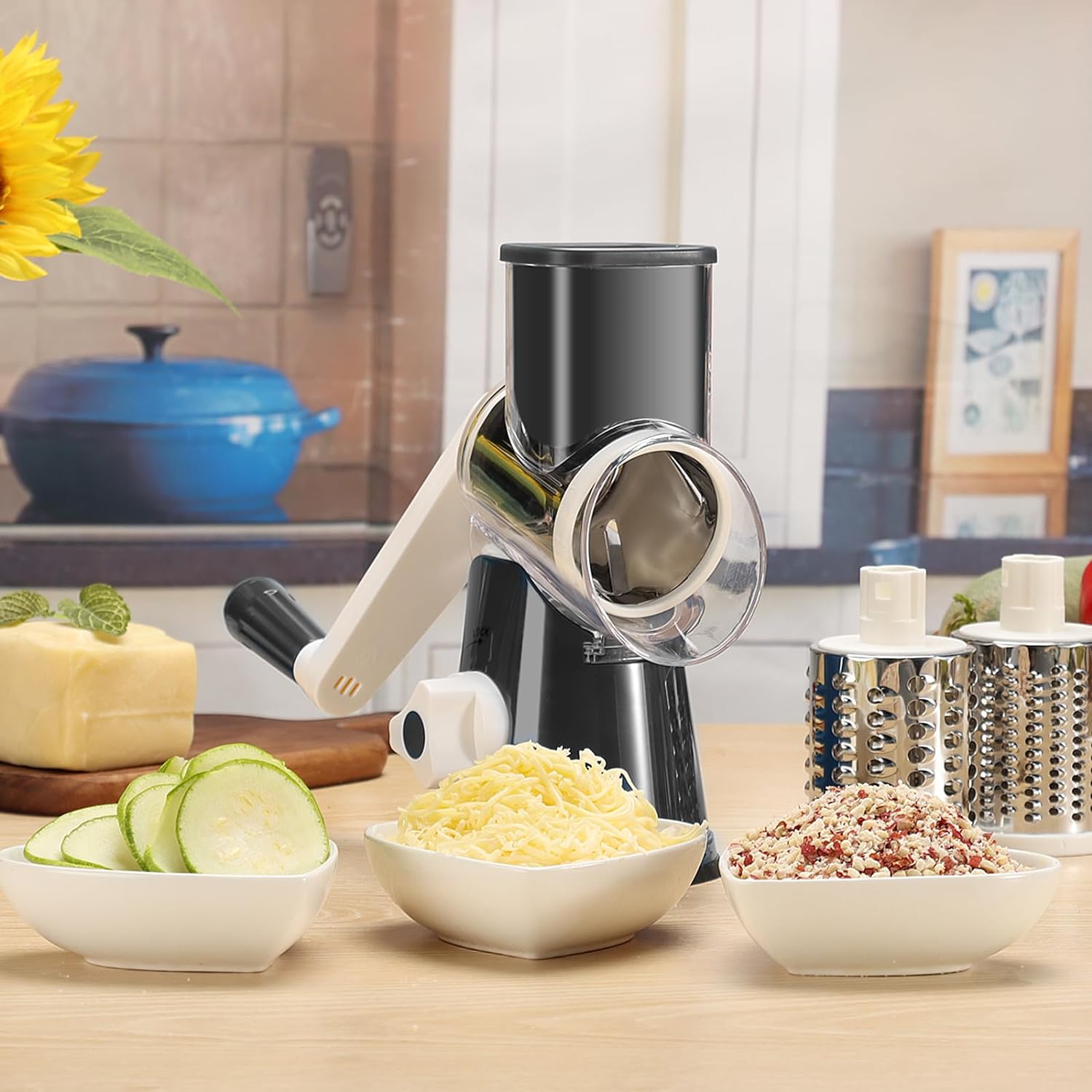 Rotary Cheese Vegetable Manual Grater – Belro