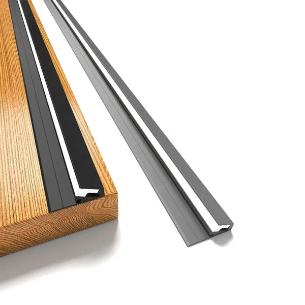 45 Degree LED Under Cabinet Lighting Bars Invisible Ultra Thin Strips ...