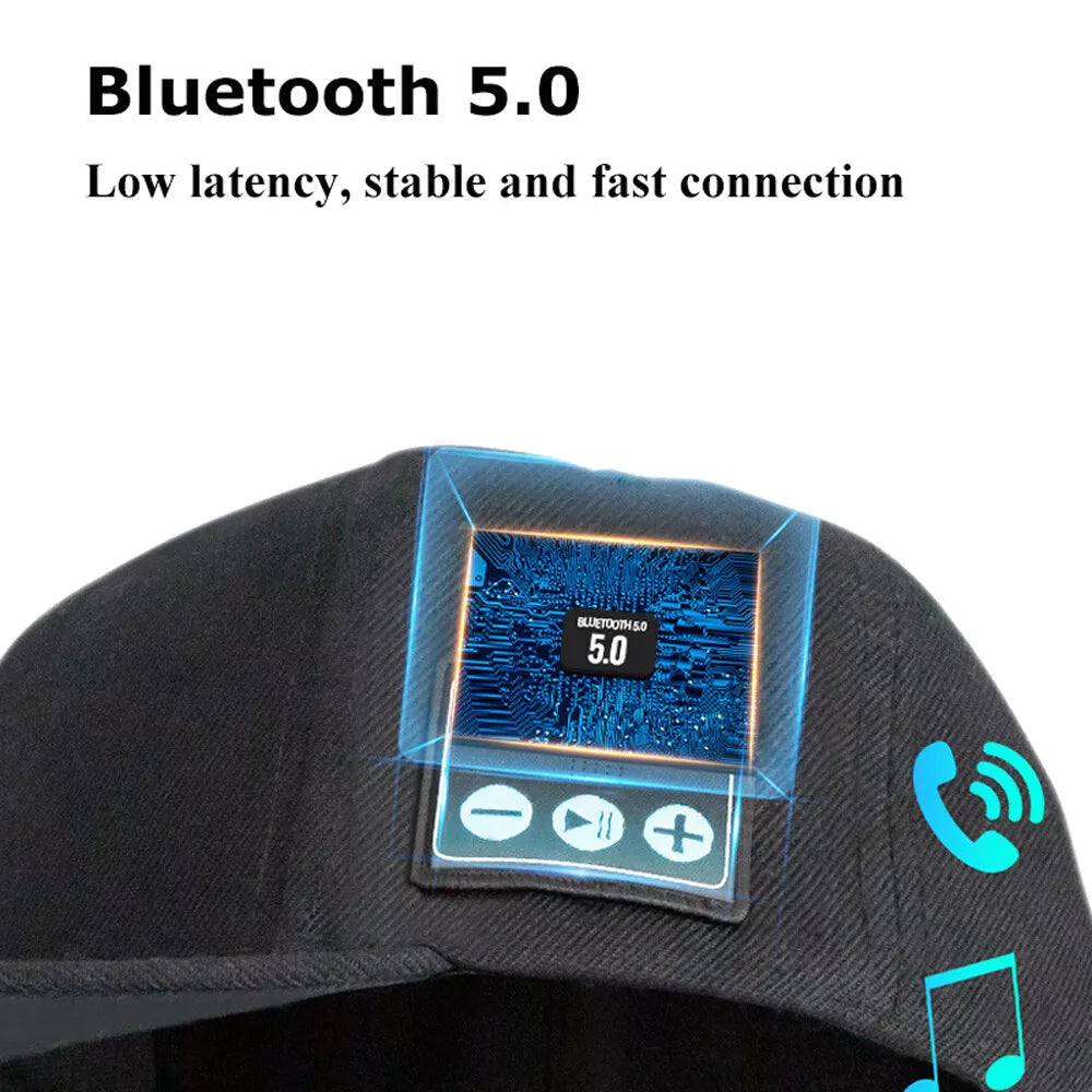 Bluetooth Speaker Baseball Cap – Wireless, Waterproof, and Stylish – Belro